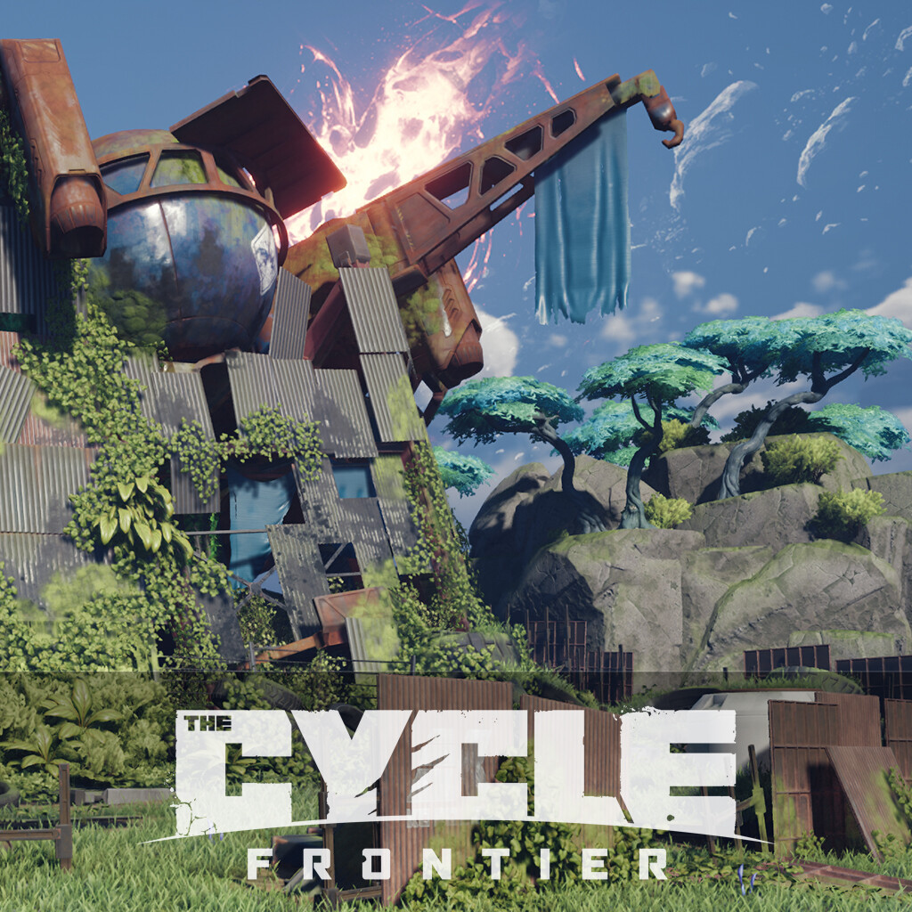 ArtStation - Crashed Drill - The Cycle: Frontier