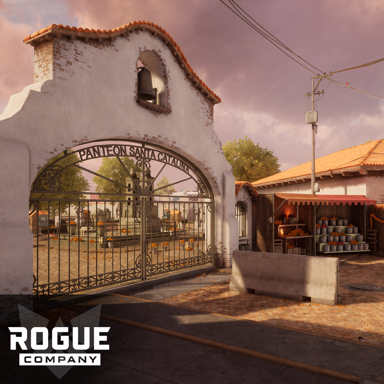 ArtStation - Rogue Company | Wanted Map