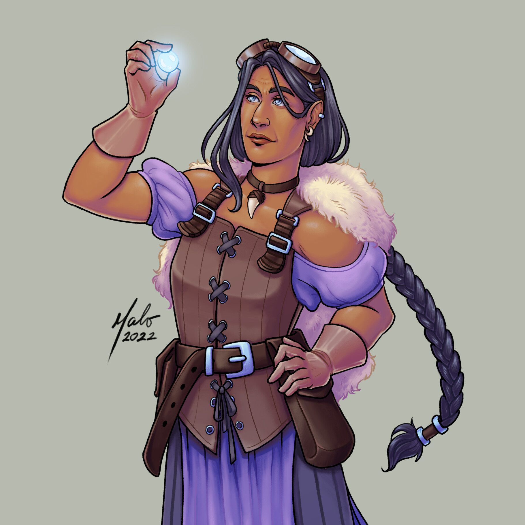 ArtStation - Sophie, The Inventor (OC) - Character Design