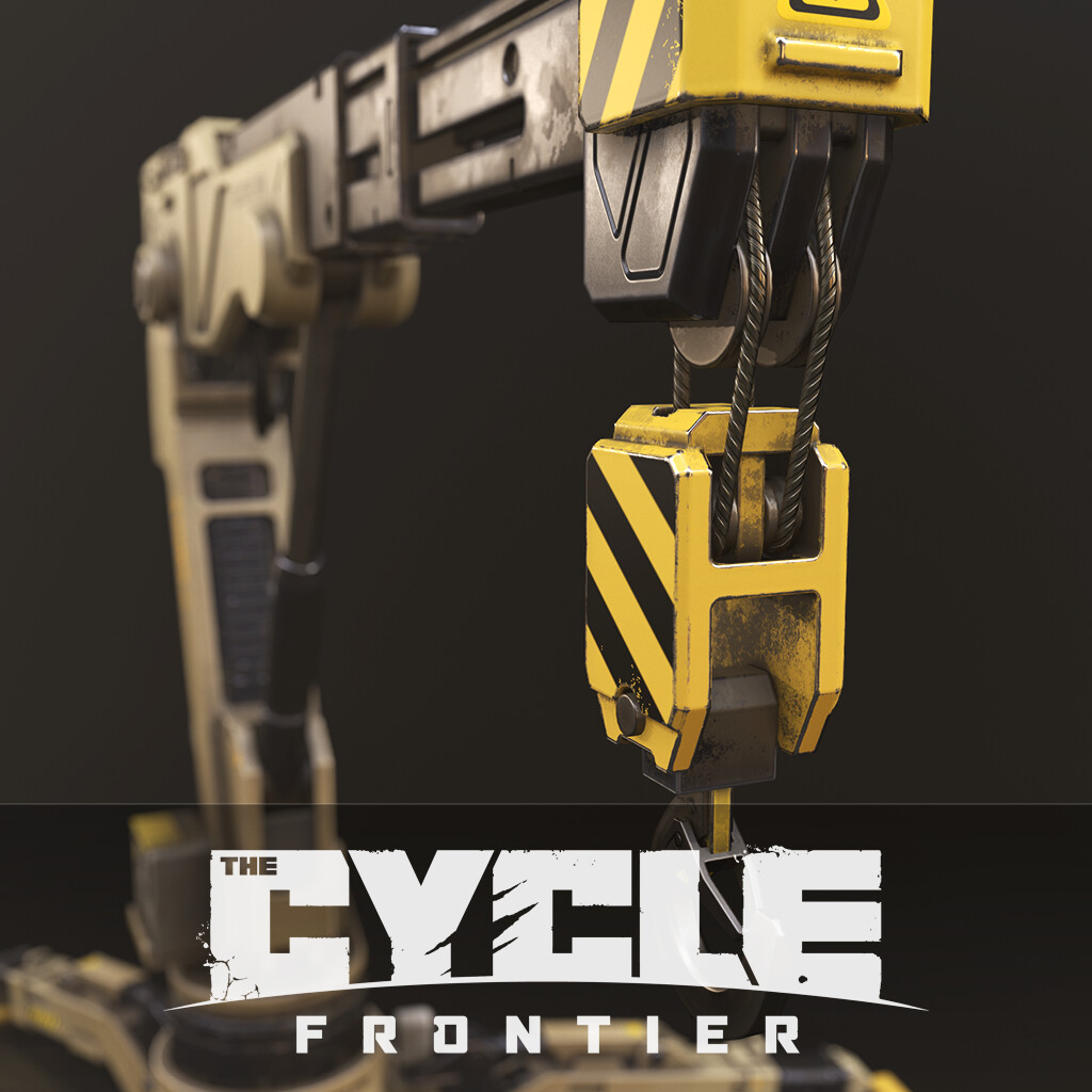 ArtStation - The Cycle Frontier - Dock Crane