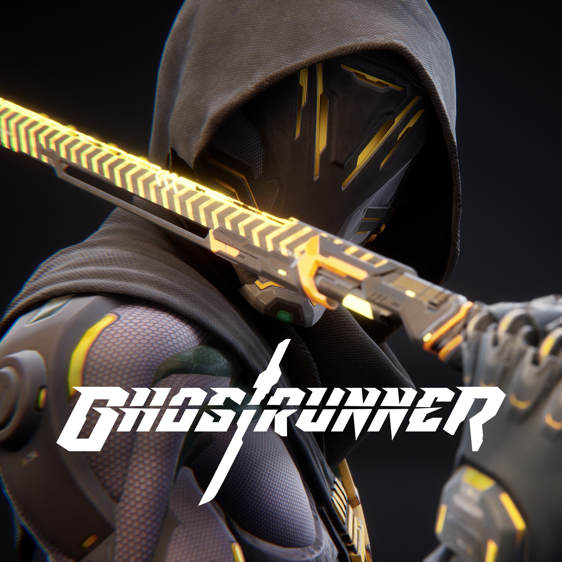 ArtStation - Ghostrunner Sword skin animated shaders UE4