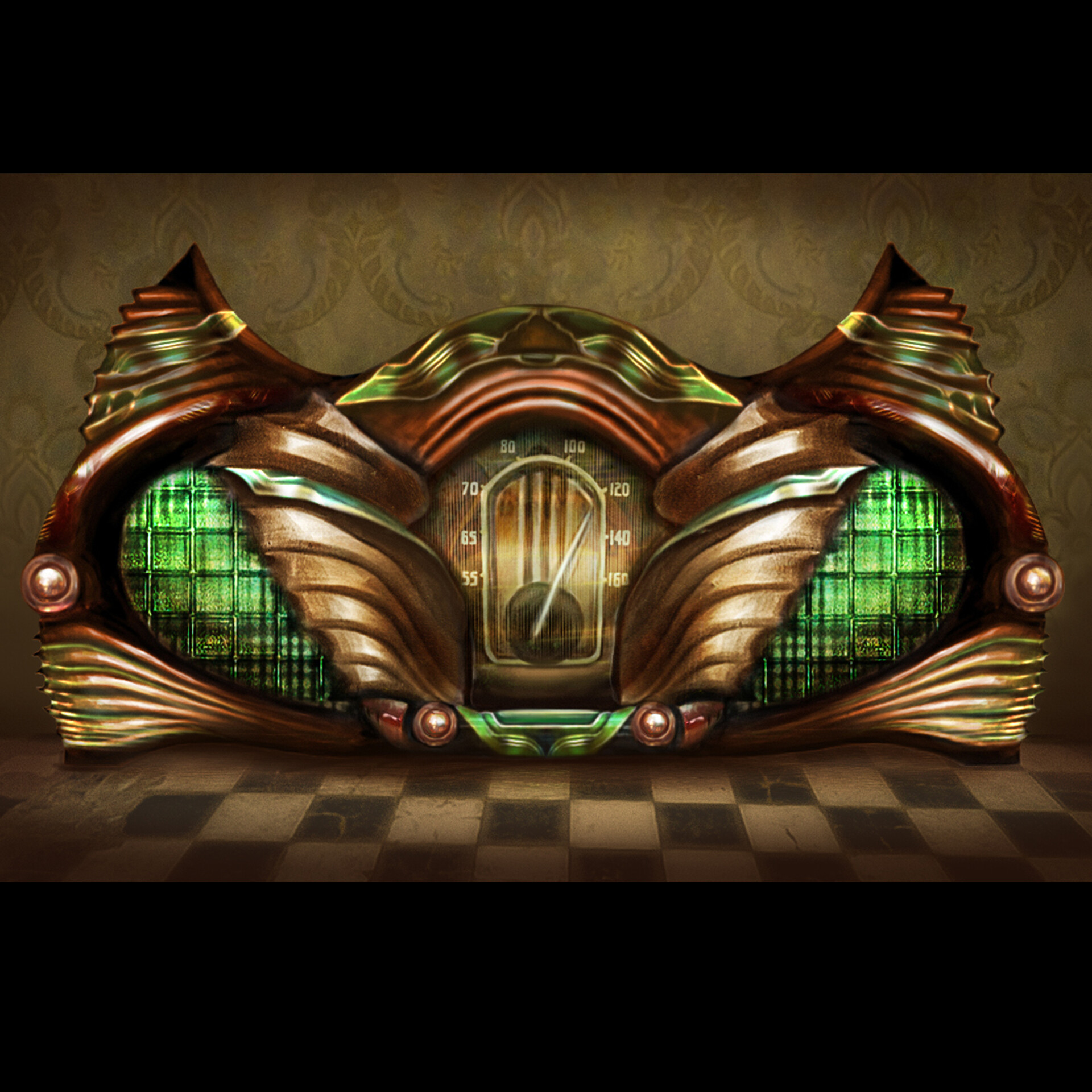 ArtStation - Radio Prop Design