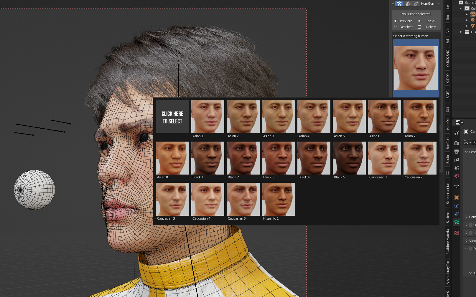 ArtStation - blender_Human Generator v3