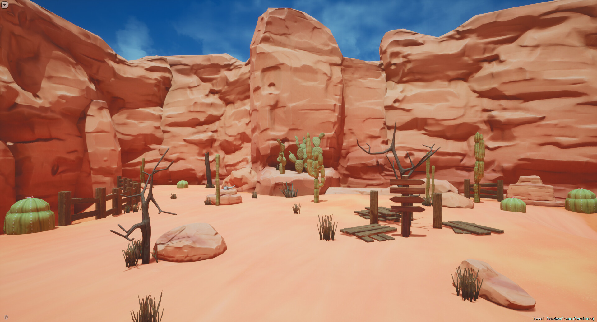 ArtStation - Stylized Desert (PBR)