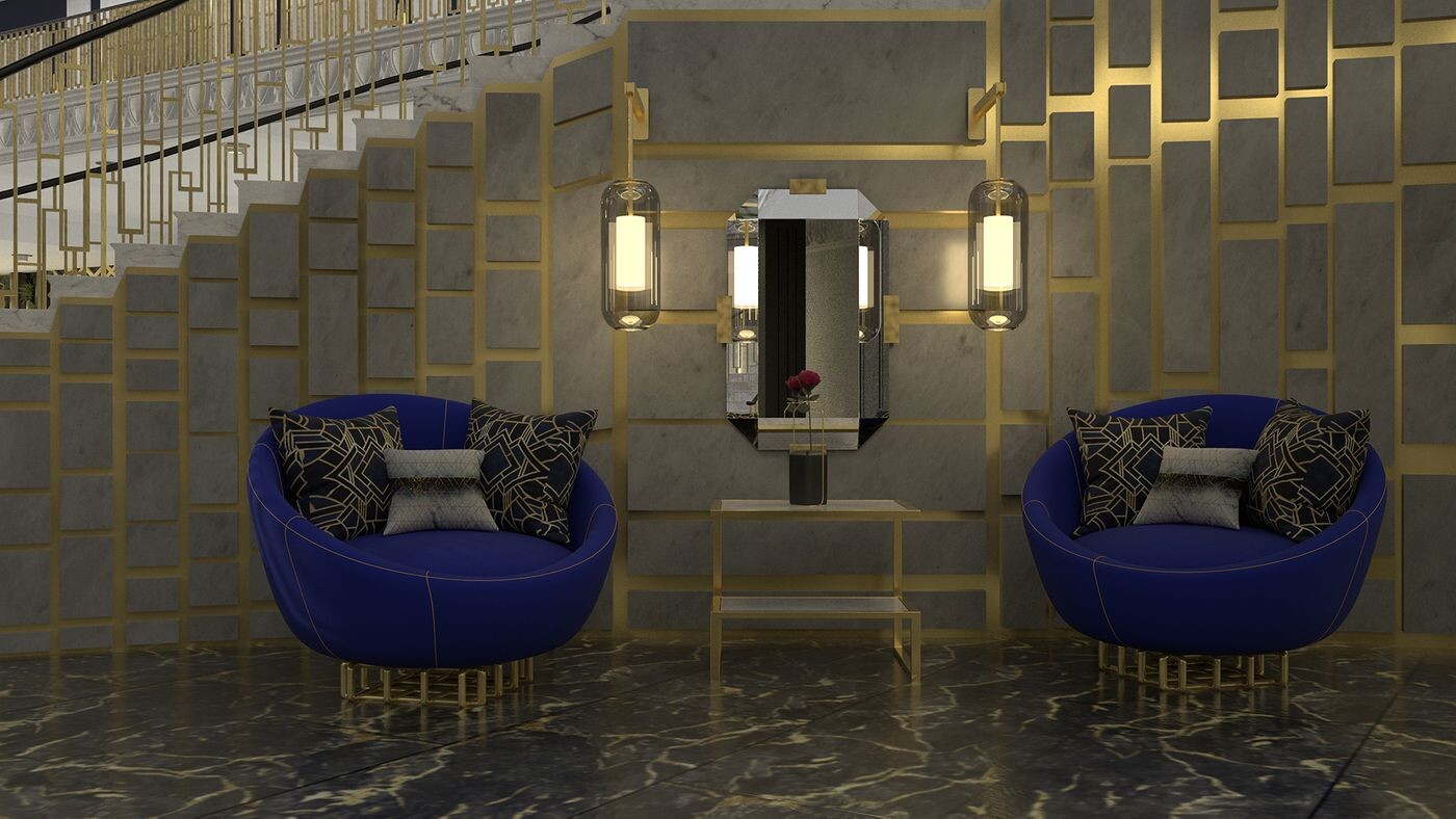 ArtStation - Luxury Hotel Lobby