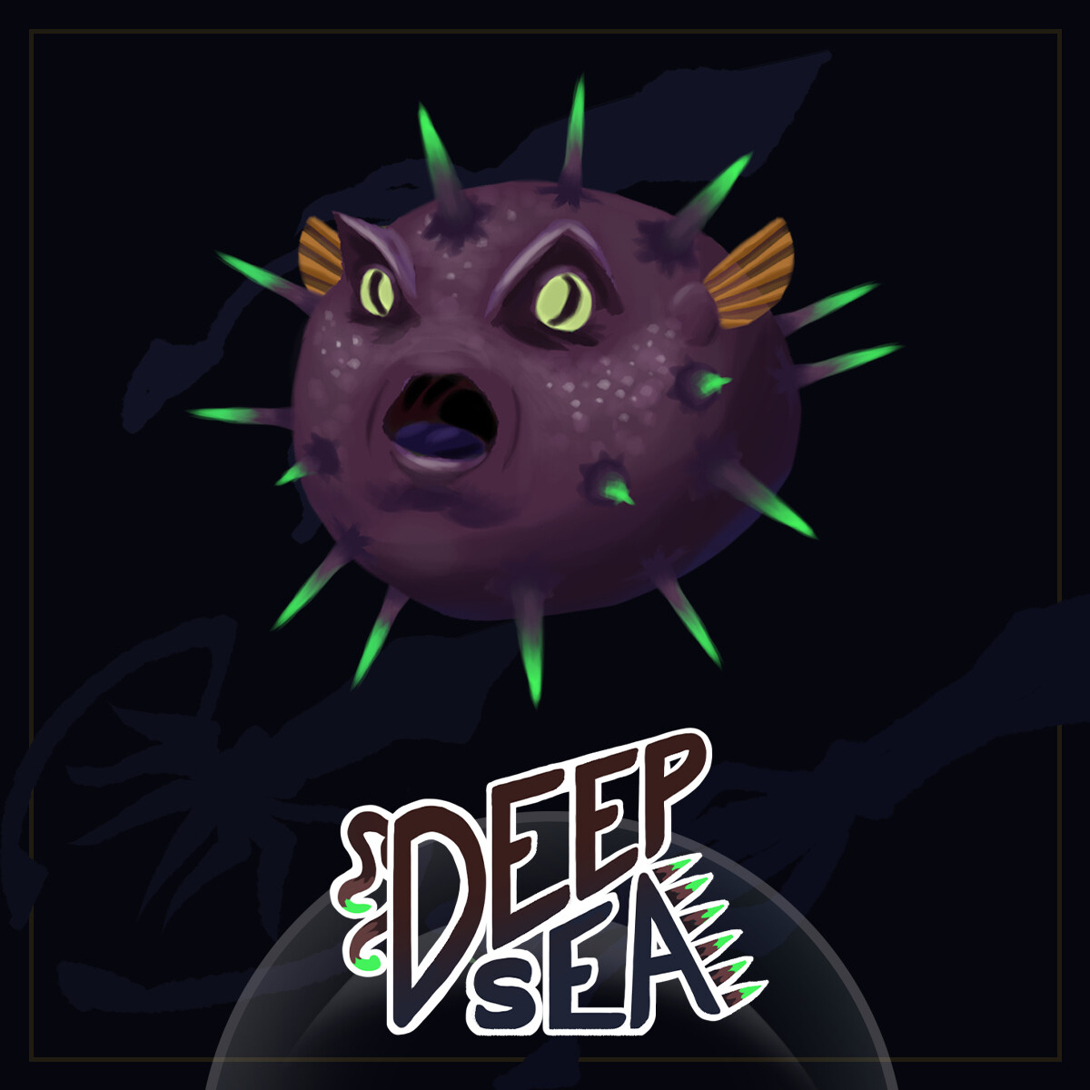 ArtStation - Puffer Fish- Enemy Character