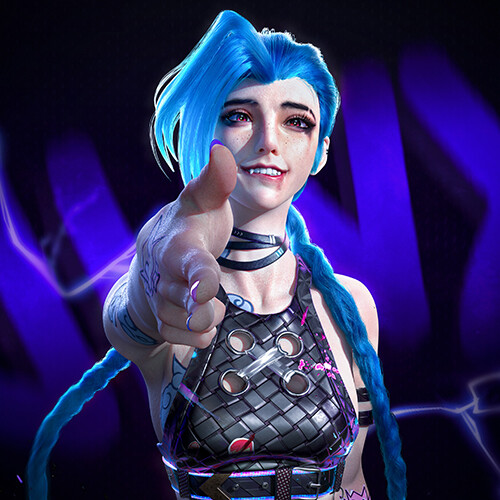 ArtStation - 金克斯 JINX