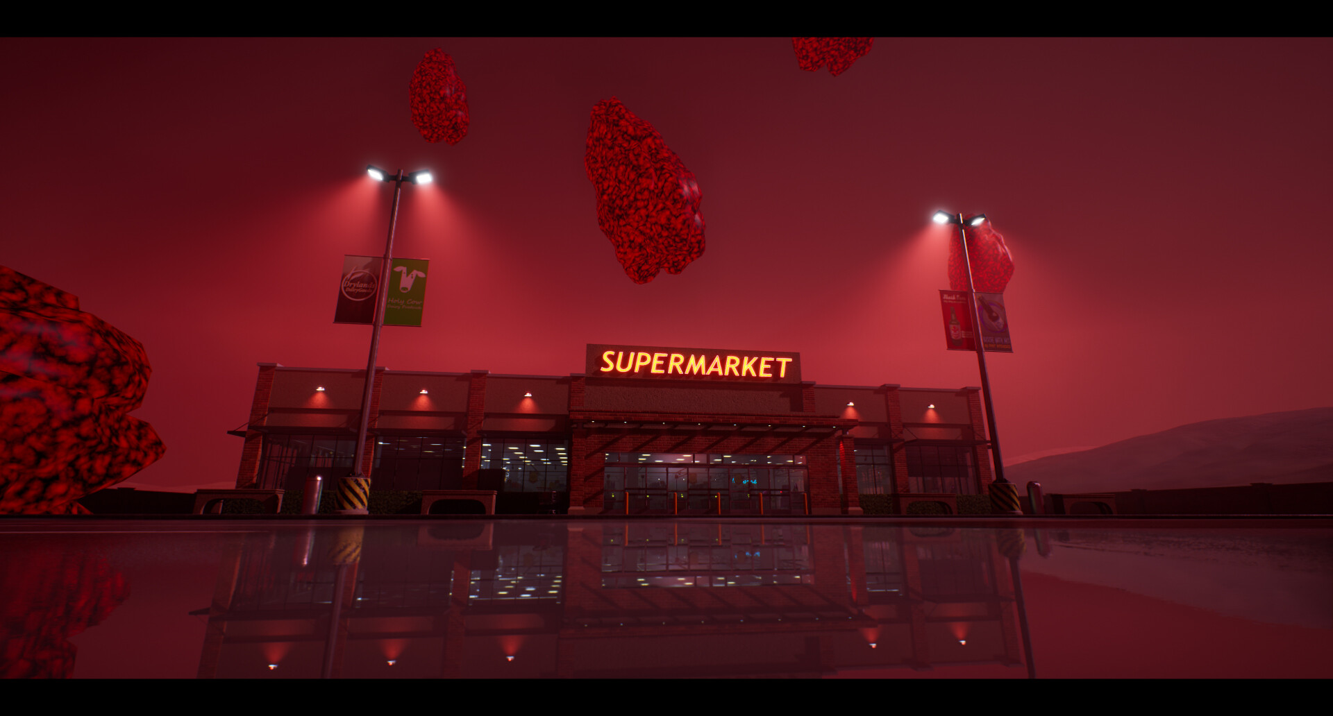 ArtStation - Stranger Things Upside Down inspired Environment