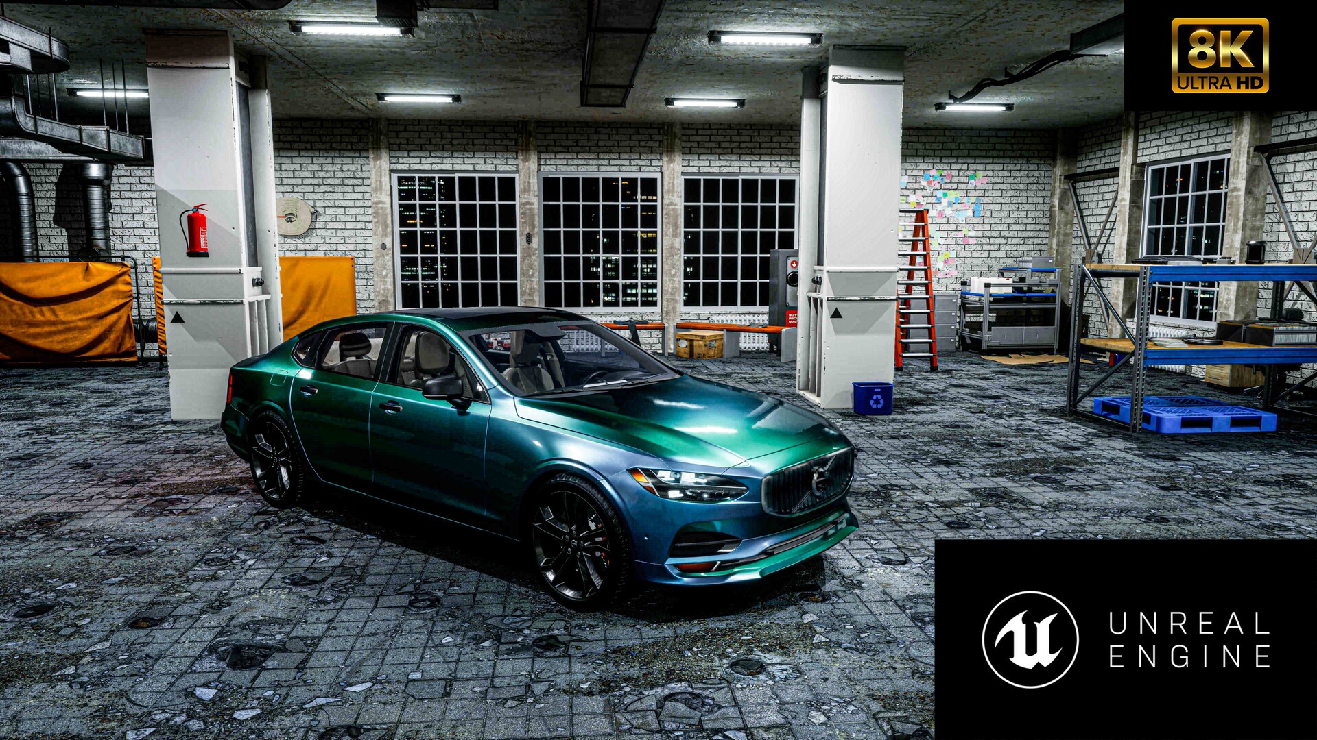 ArtStation - | 3D Car commercial but in 8k 60 fps! | UE5 Lumen + Nanite ...