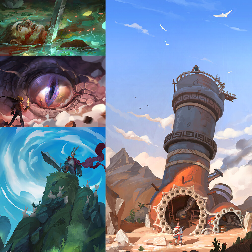 ArtStation - Fantasy Scenes