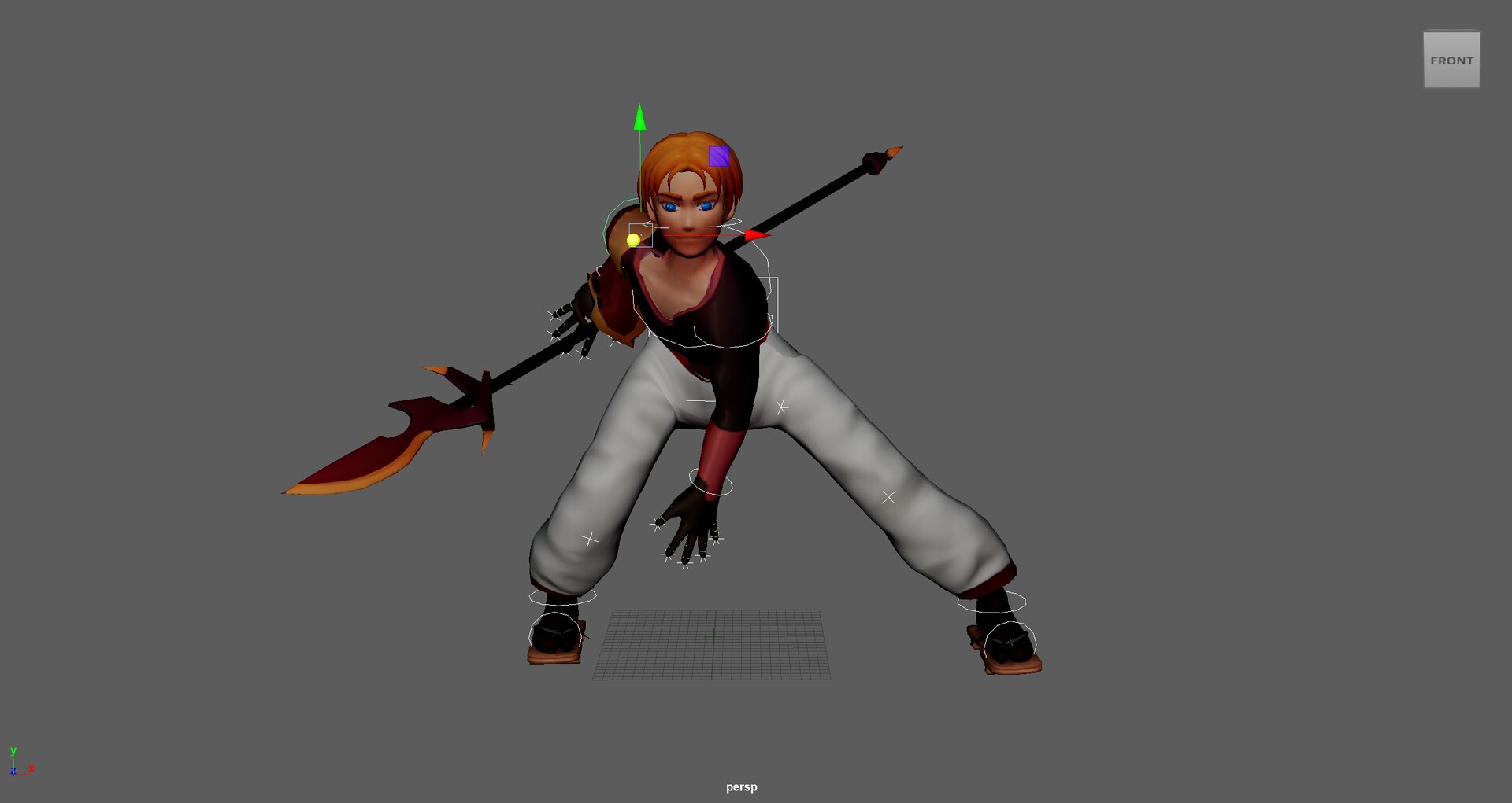 ArtStation - Fighting Game Animation