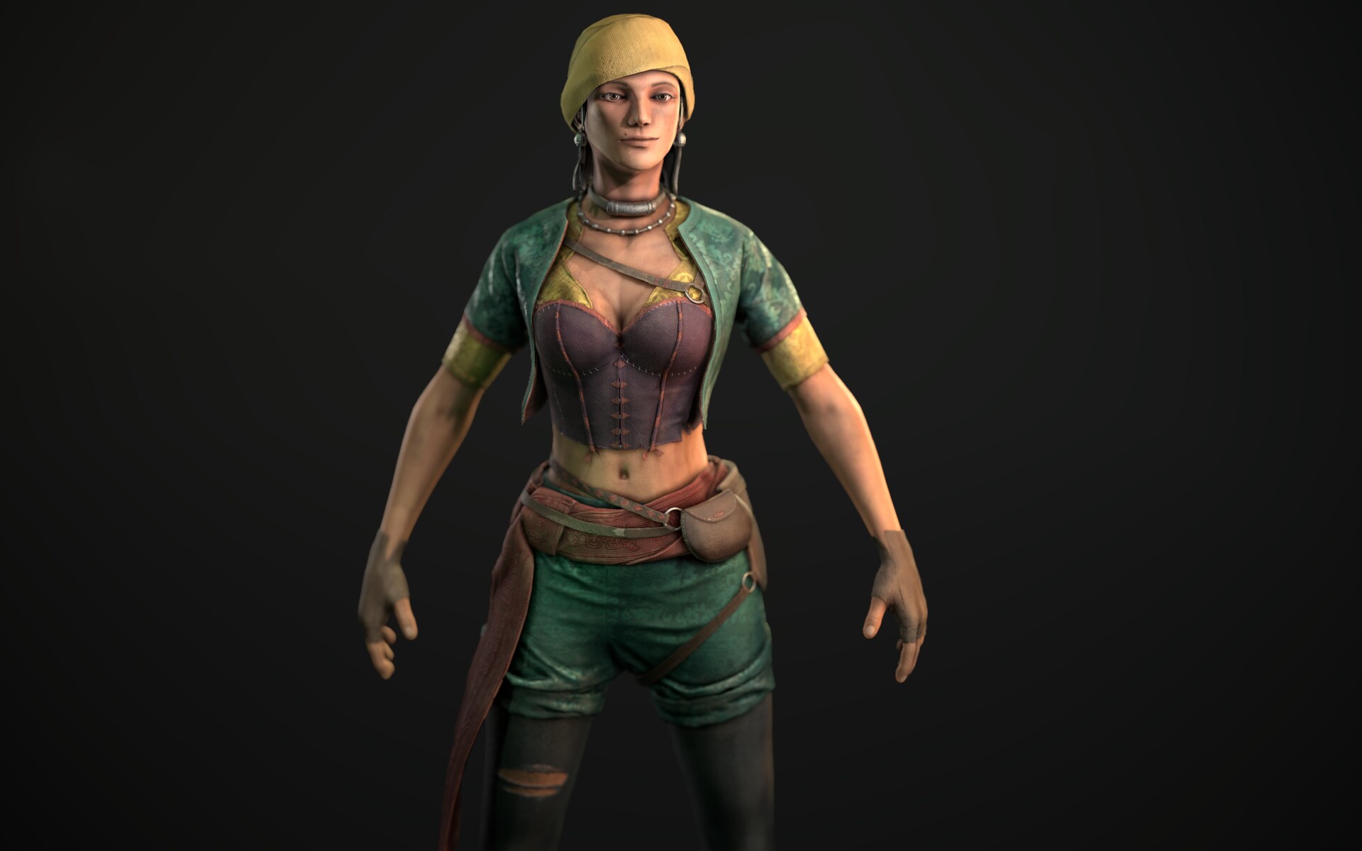 ArtStation - Jade - The buccaneer