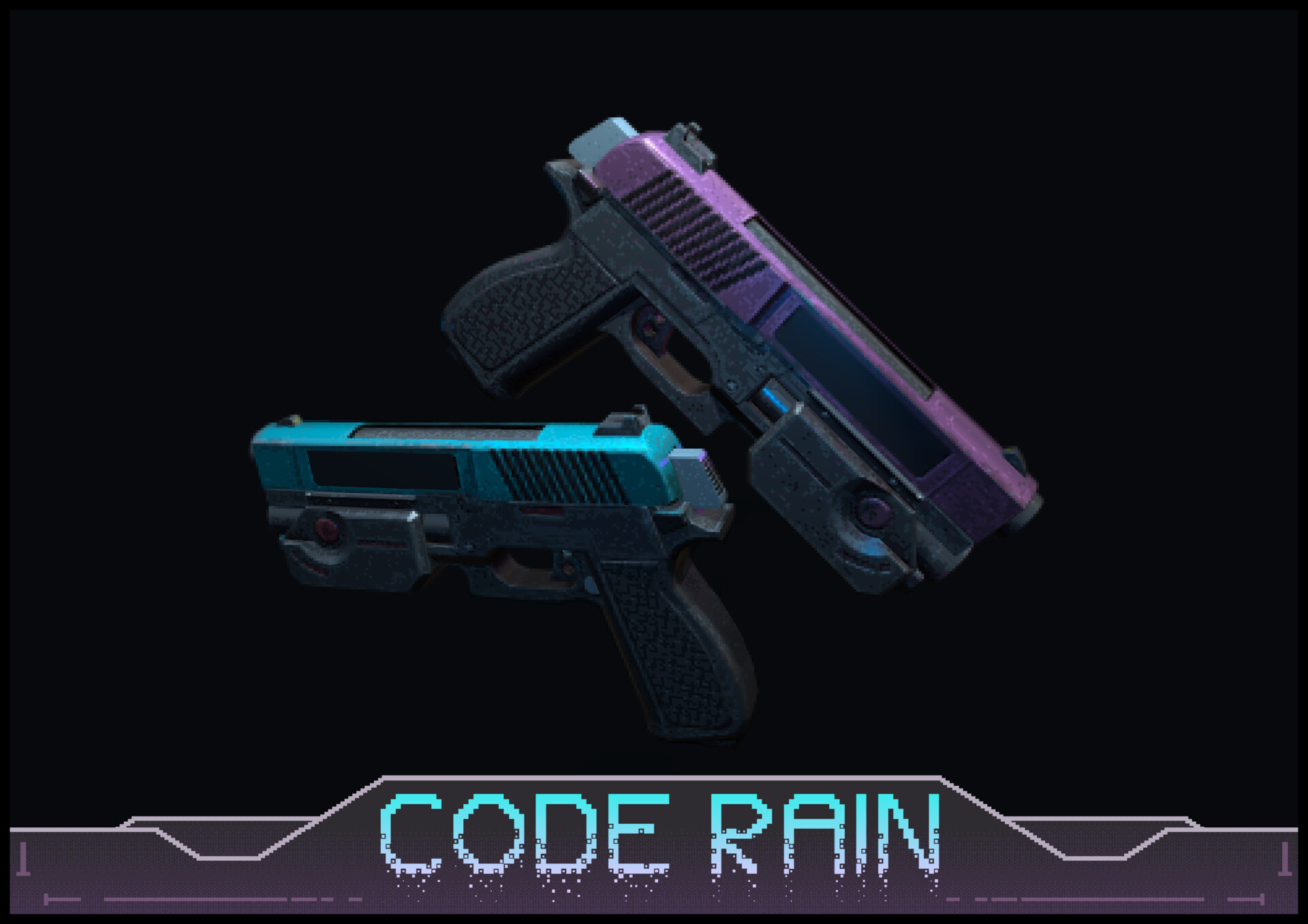 ArtStation - Weapons - CODE RAIN