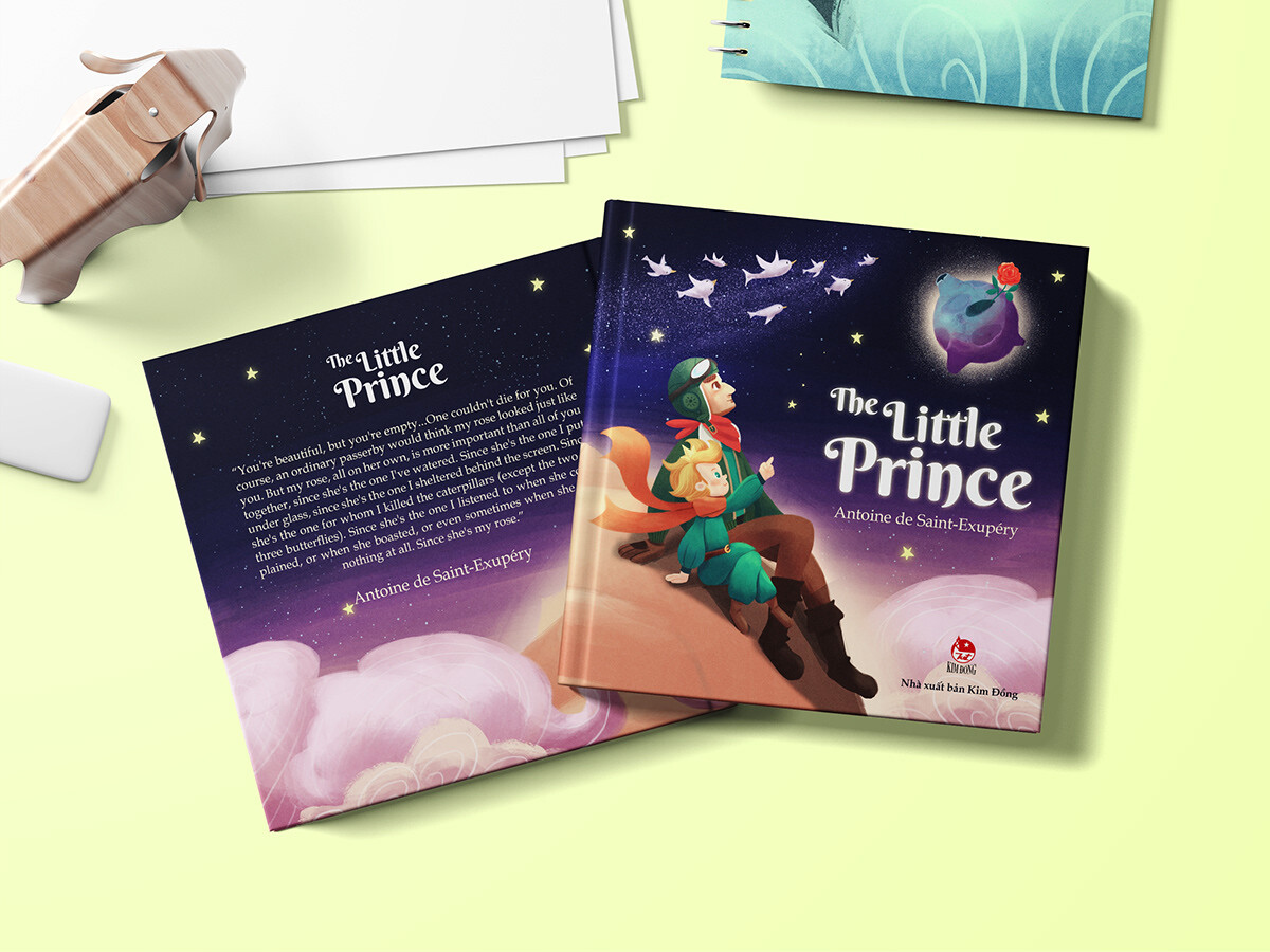 ArtStation - The little prince book illustration