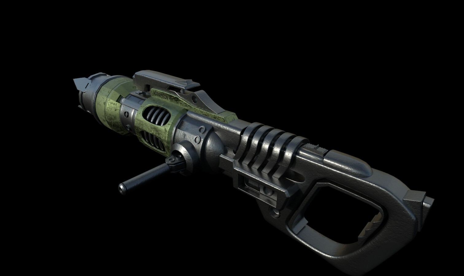 ArtStation - Alien Hybrid Weapon