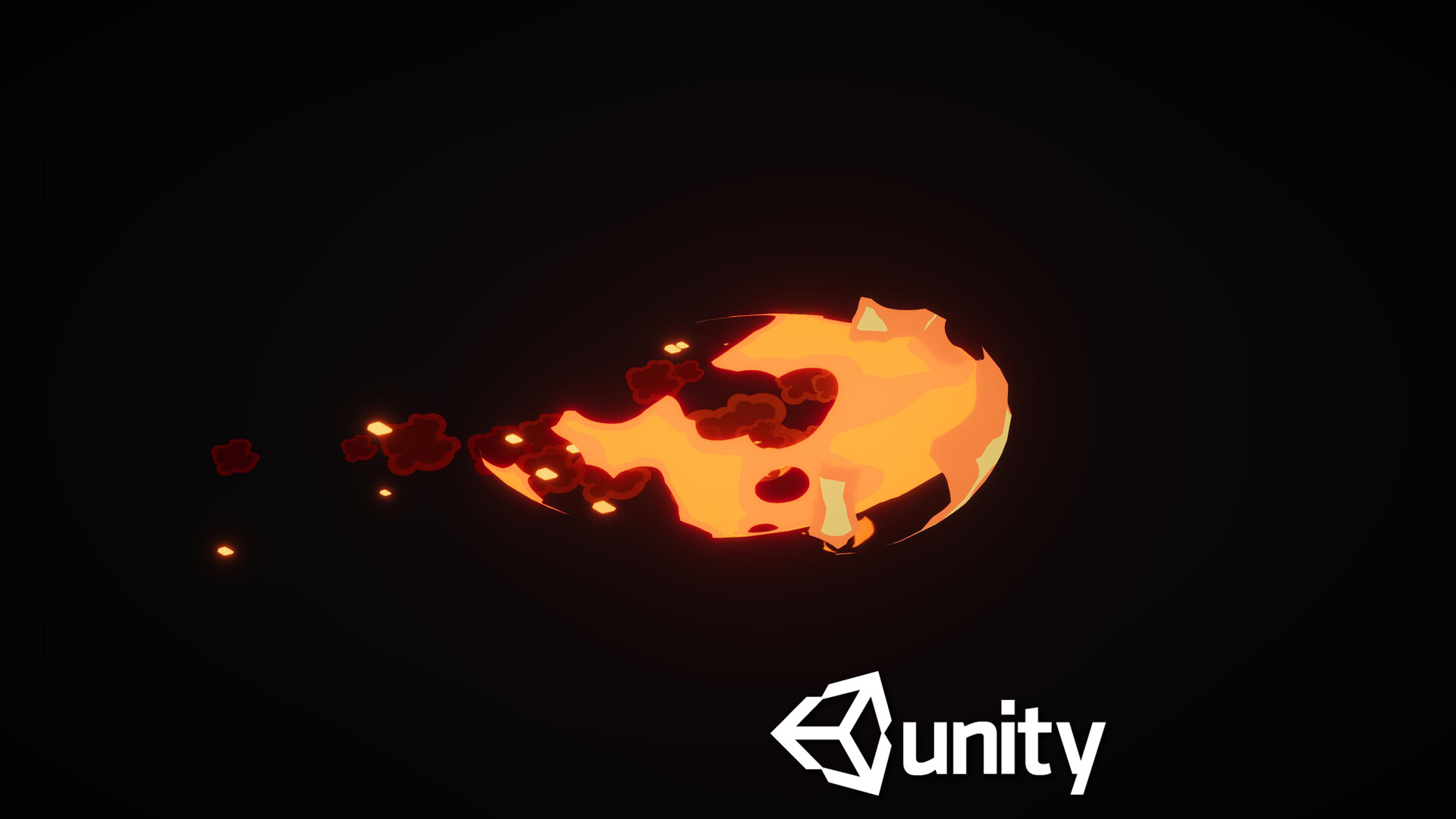 ArtStation - Stylized Fire Ball VFX