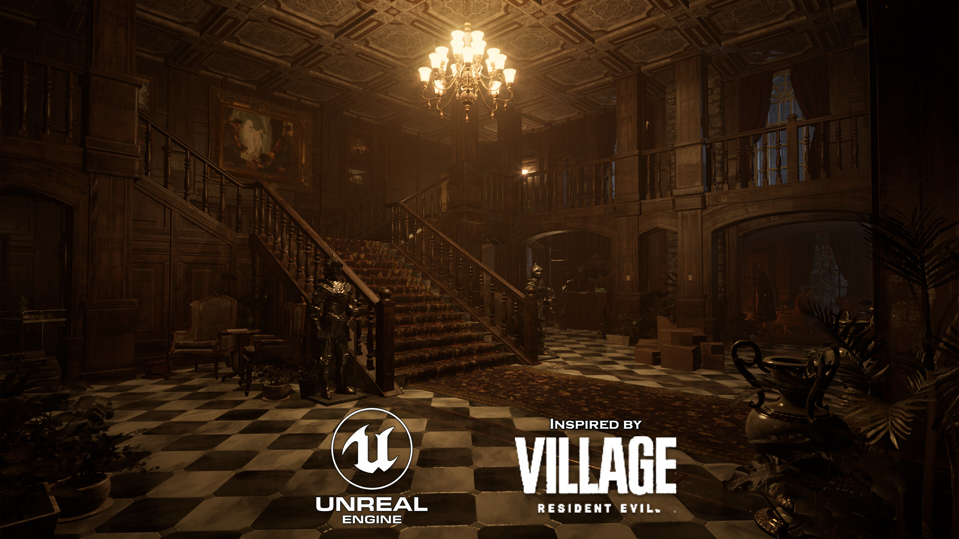 ArtStation - RE: Village Game Lighting