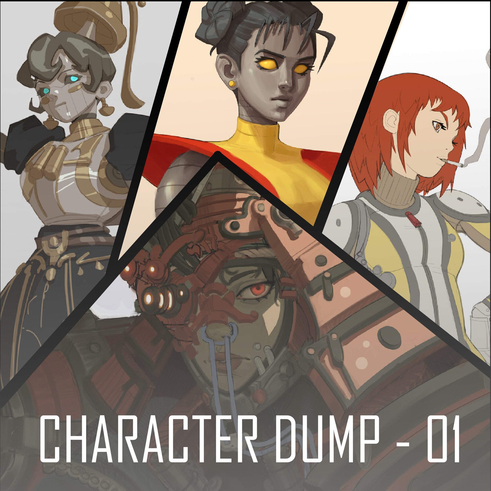 Pedro Ferrer - Character Design dump 01