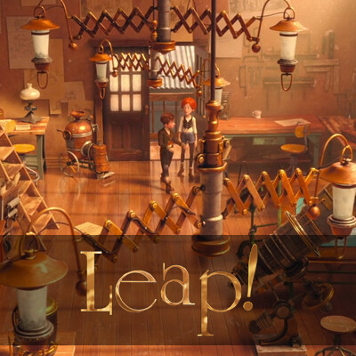 ArtStation - Leap! Gustave Eiffel Workshop Texturing and Look Dev