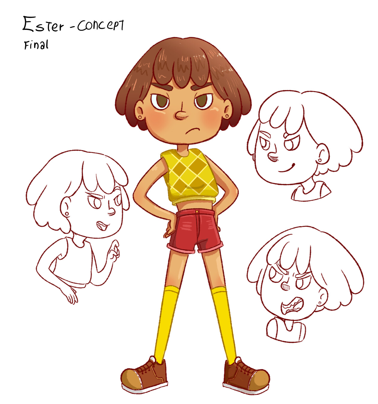 ArtStation - Ester - Character Design