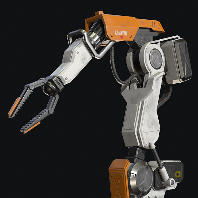 ArtStation - Robotic Arm