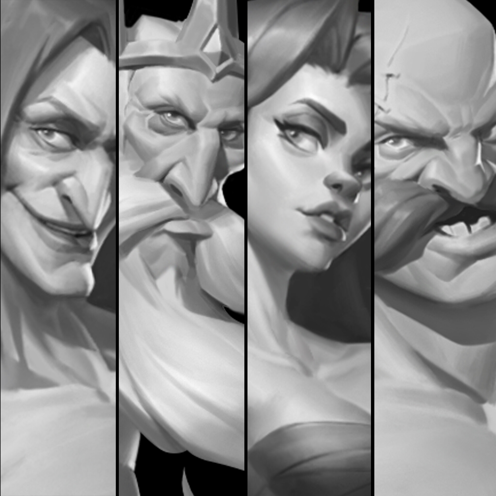 ArtStation - Basic exercises—形体练习