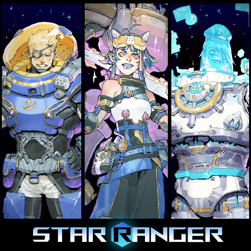ArtStation - 星际游侠 star ranger