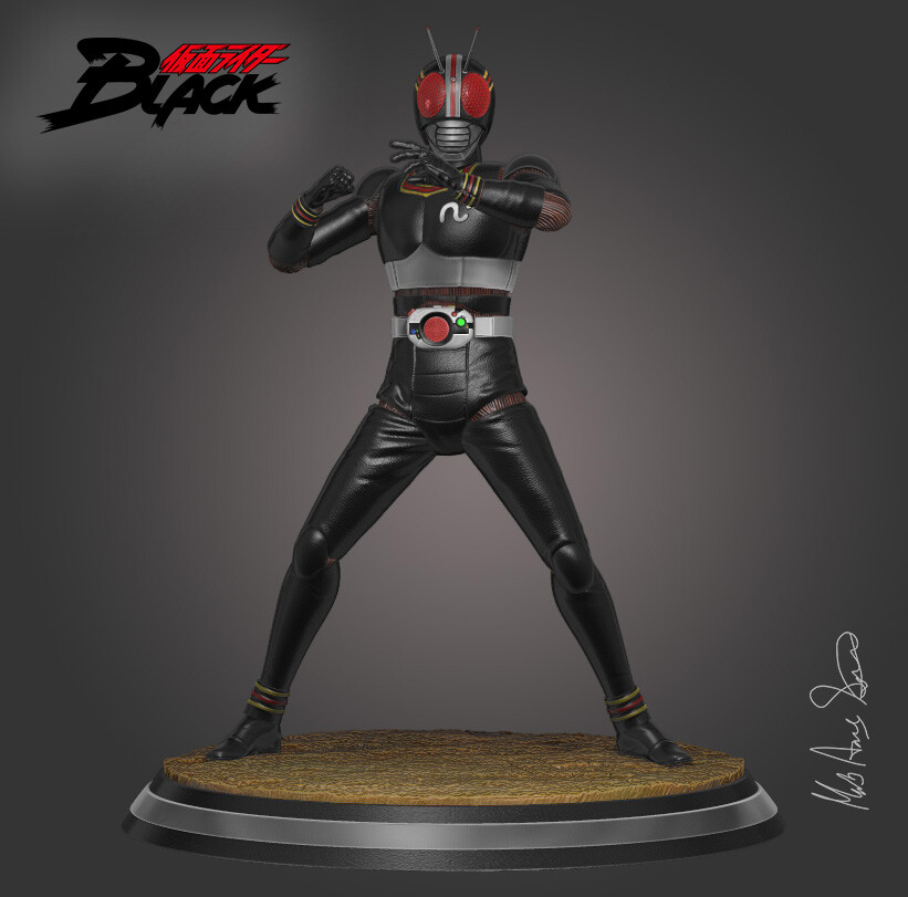 ArtStation - Black Kamen Rider
