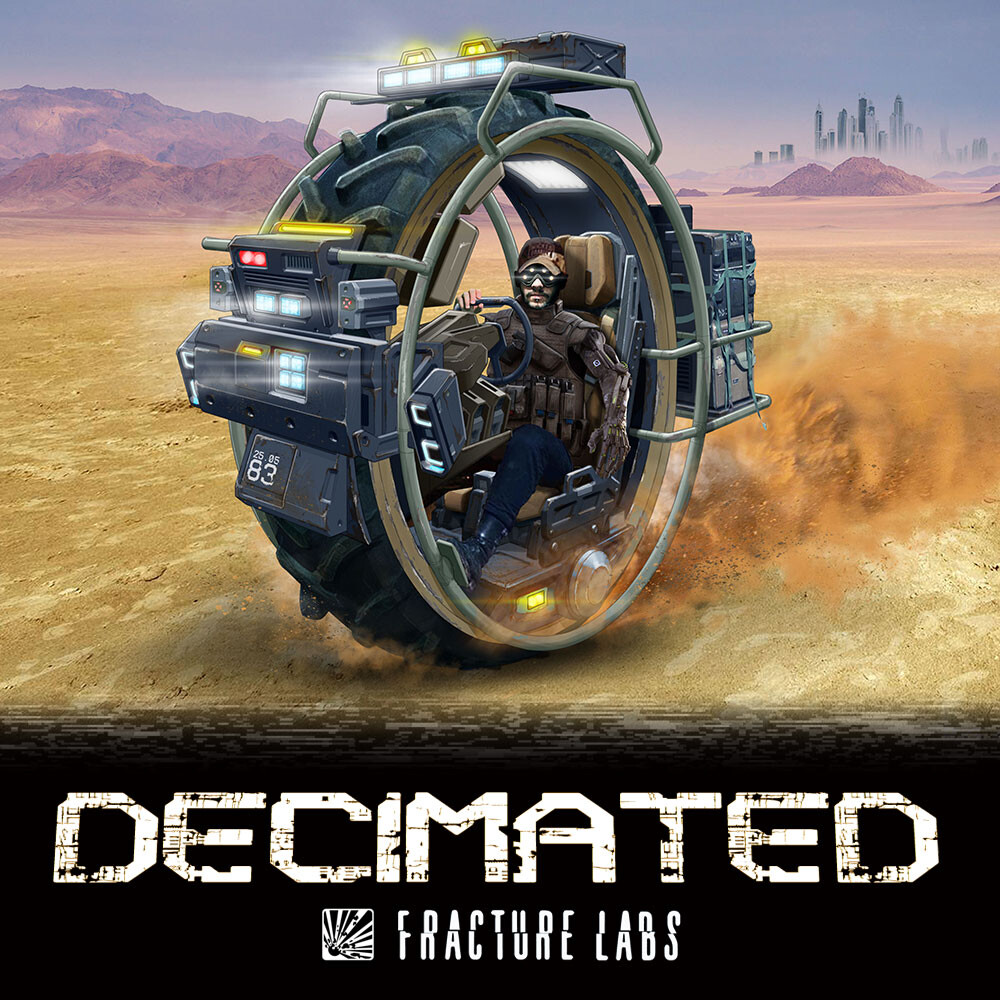 ArtStation - DECIMATED : MOTORBIKE B