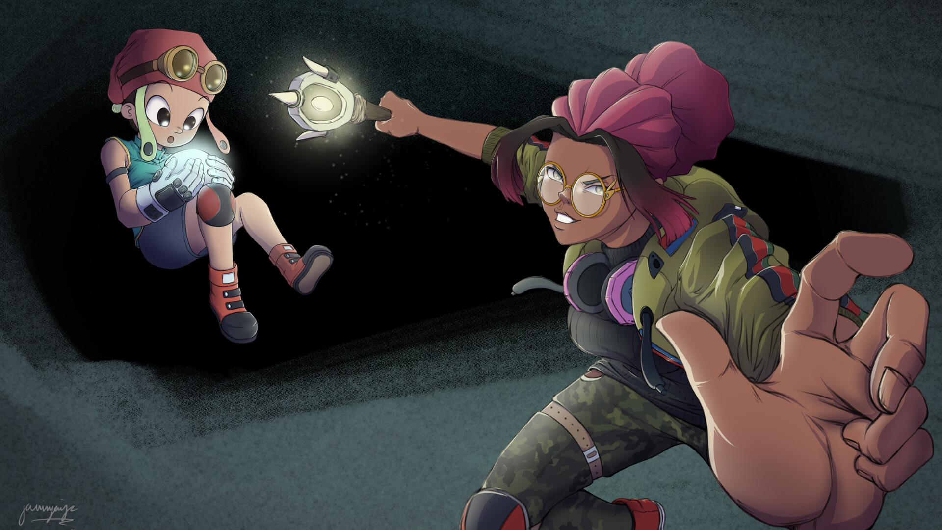 ArtStation - ALORA AND NEO ADVENTURES