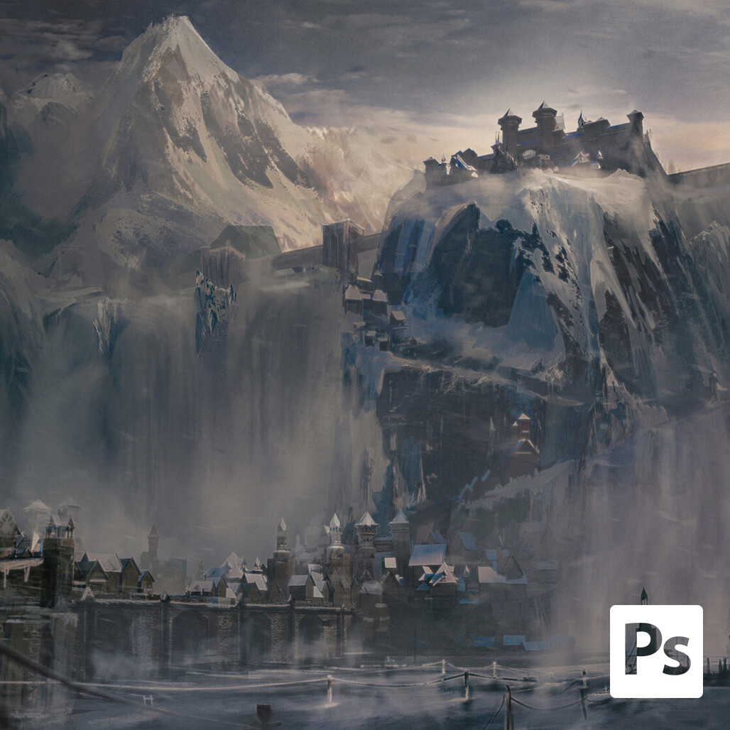 ArtStation - White Fall - Concept Design