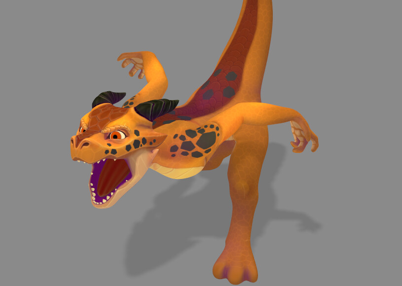 ArtStation - Kobold - Breath Weapon Animation