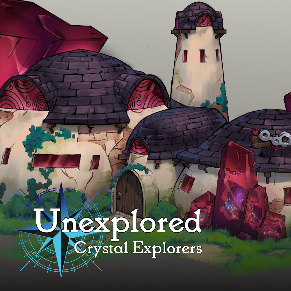 ArtStation - Village - Unexplored Crystal Explorers