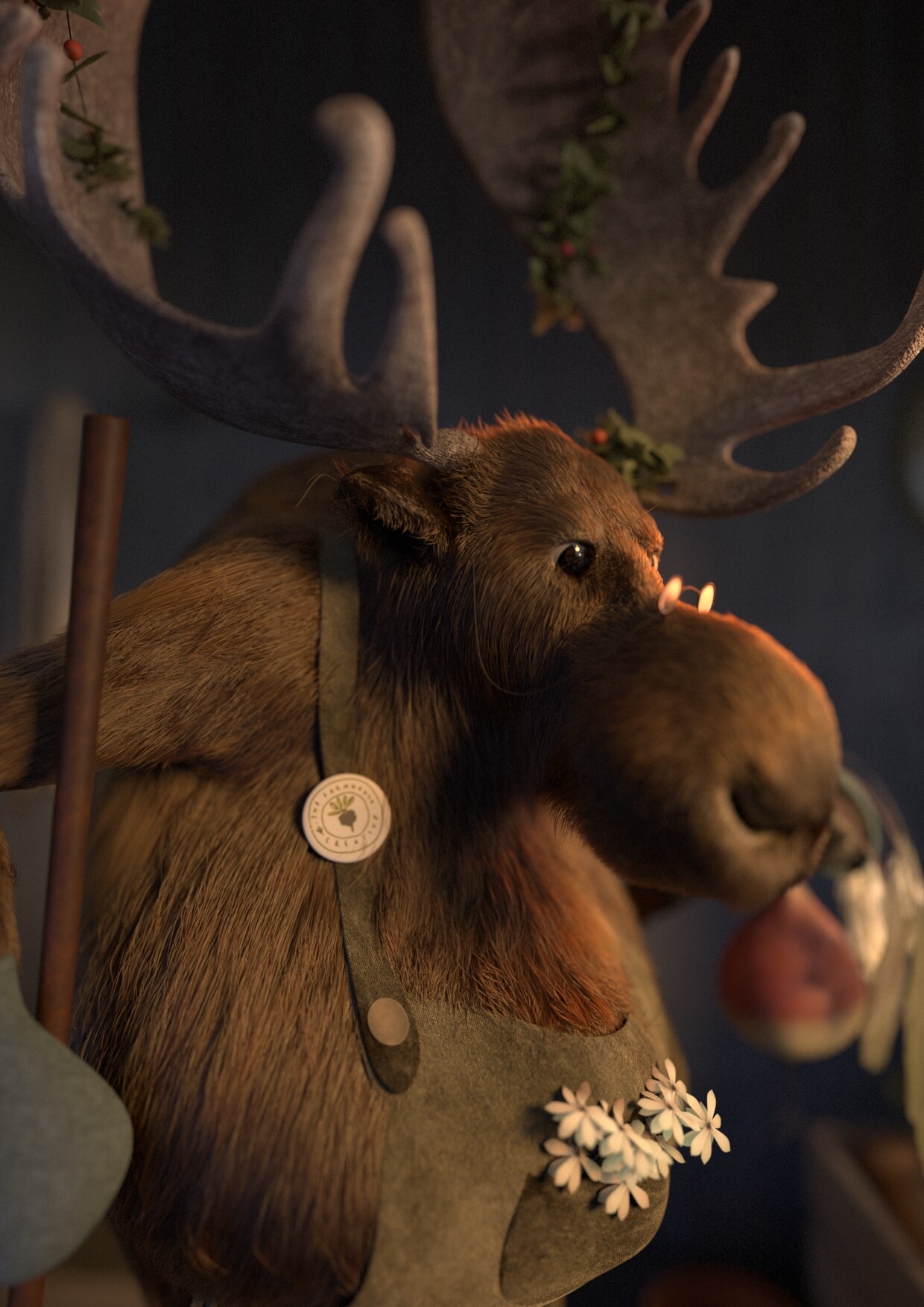 ArtStation - Mousse the Moose