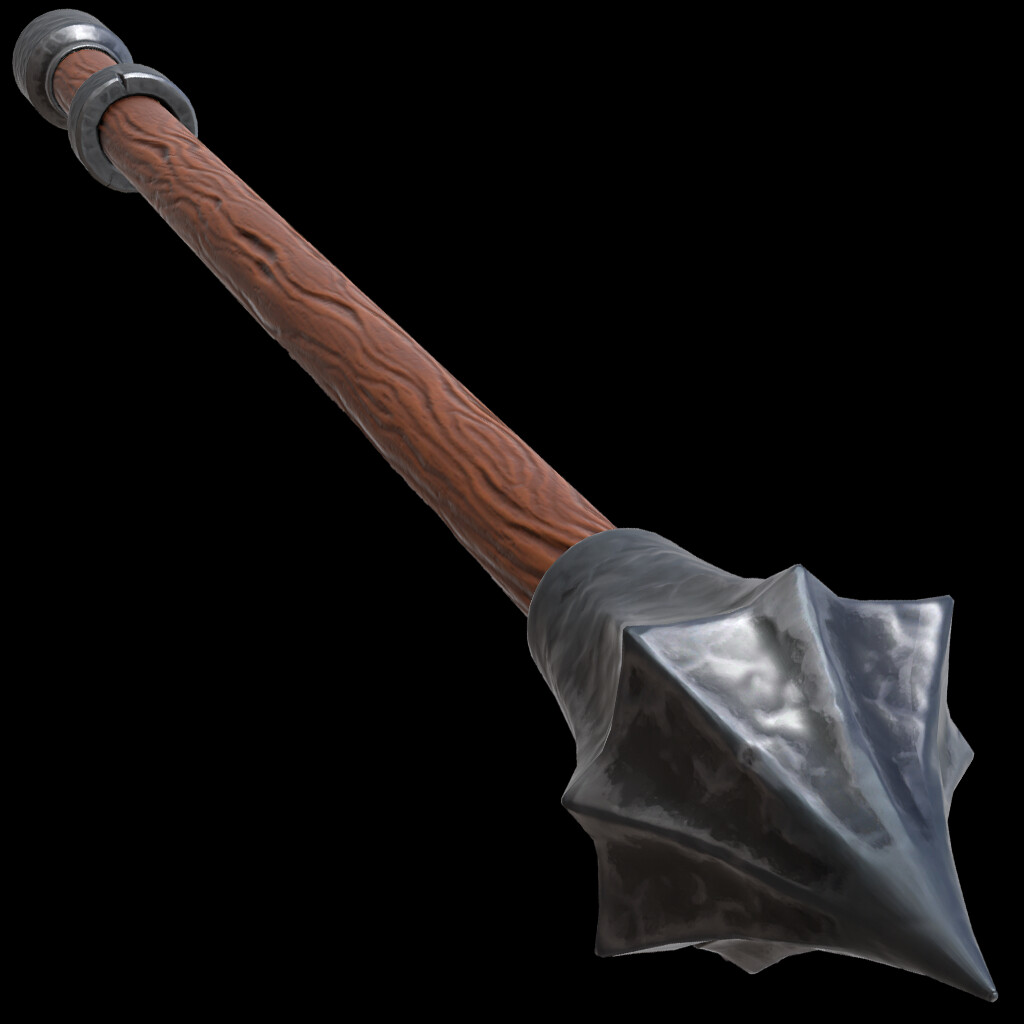 ArtStation - Stylized Medieval Mace