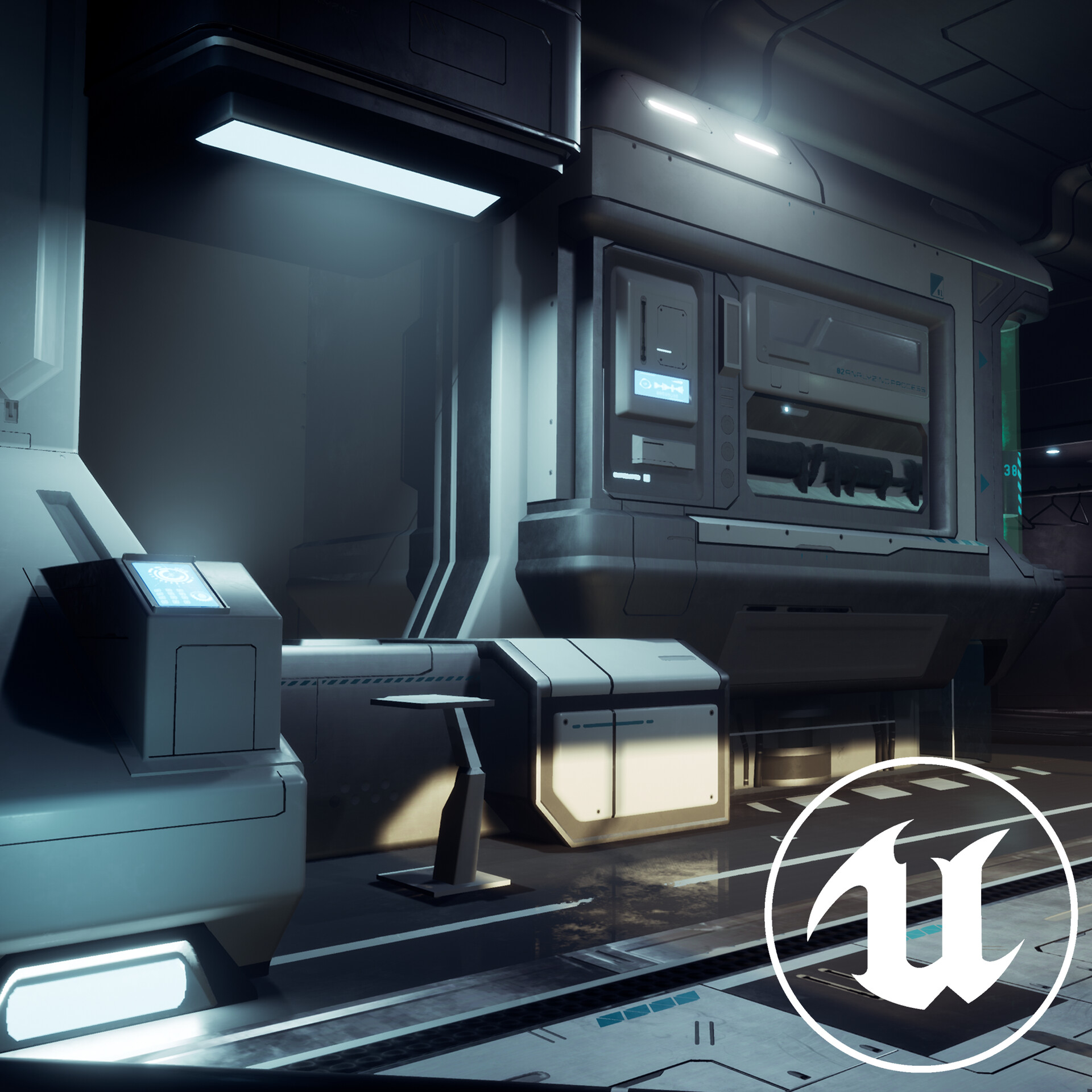 ArtStation - Research Facility - Sci-Fi Environment