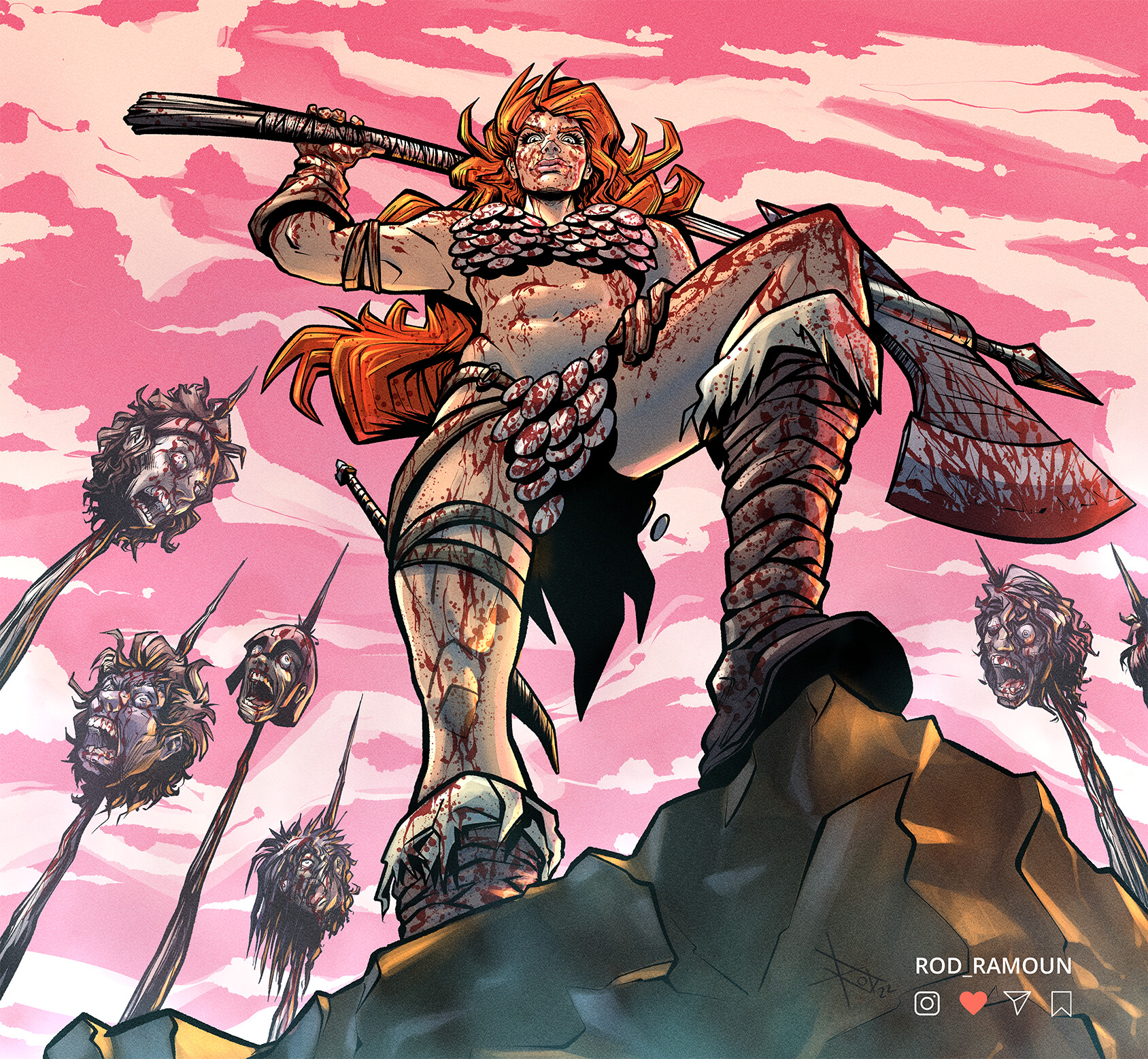ArtStation - Red Sonja Fanart