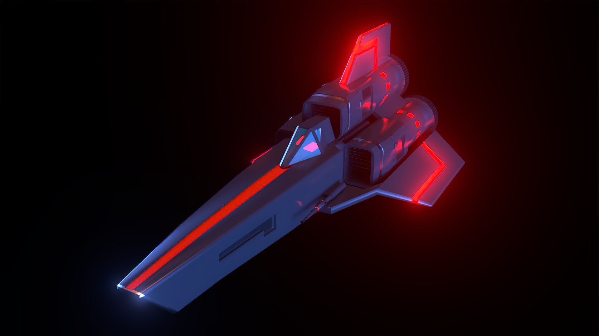 ArtStation - Viper Mark II (lowpoly)