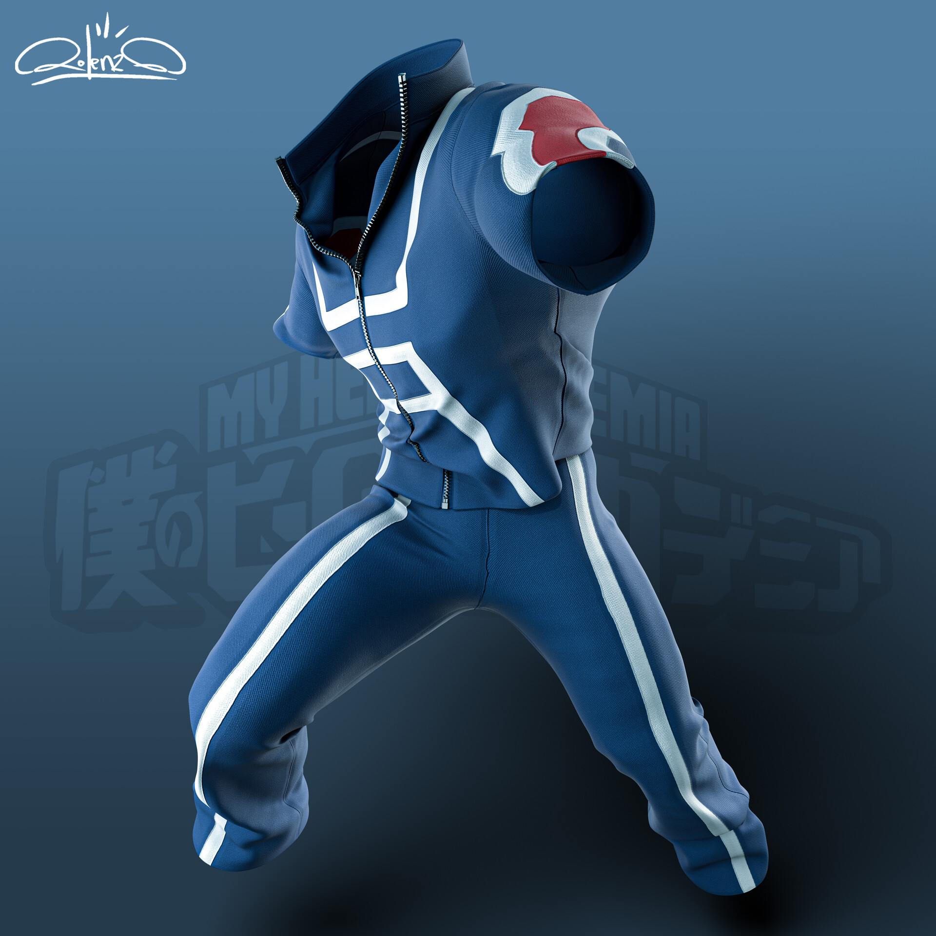 ArtStation - UA uniform dynamic pose