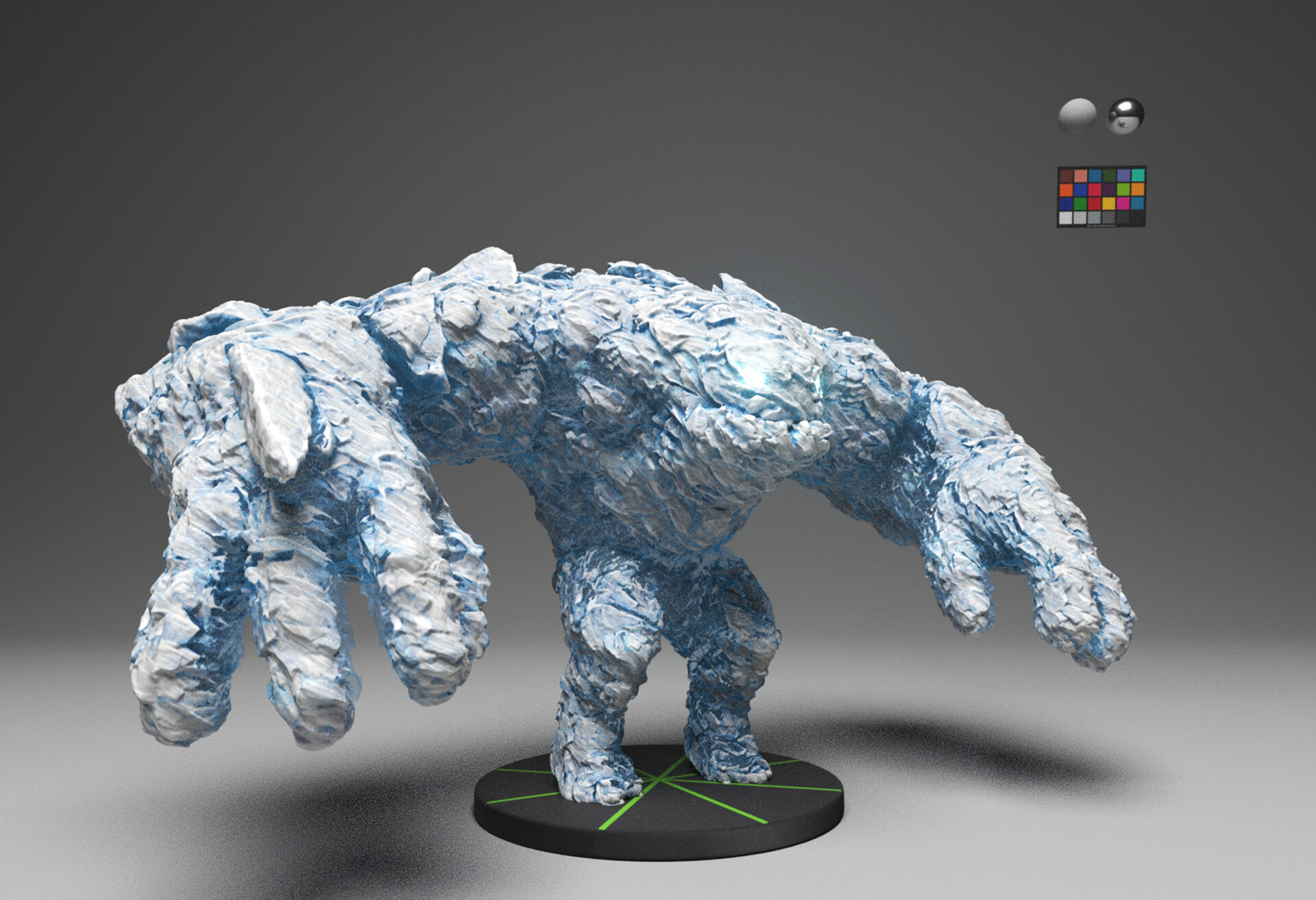 ArtStation - SNOW GOLEM