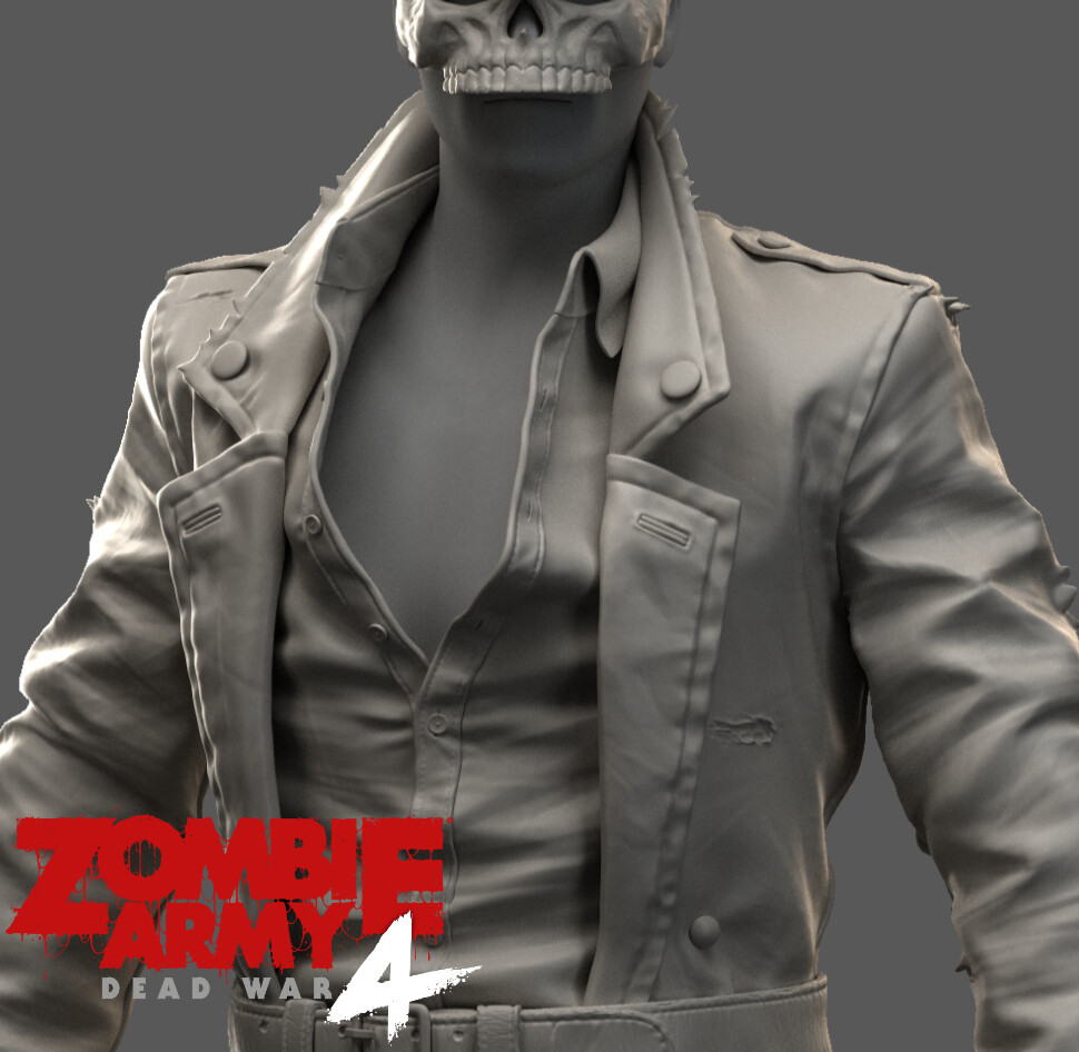 ArtStation - Occult Karl Skin - Zombie Army 4