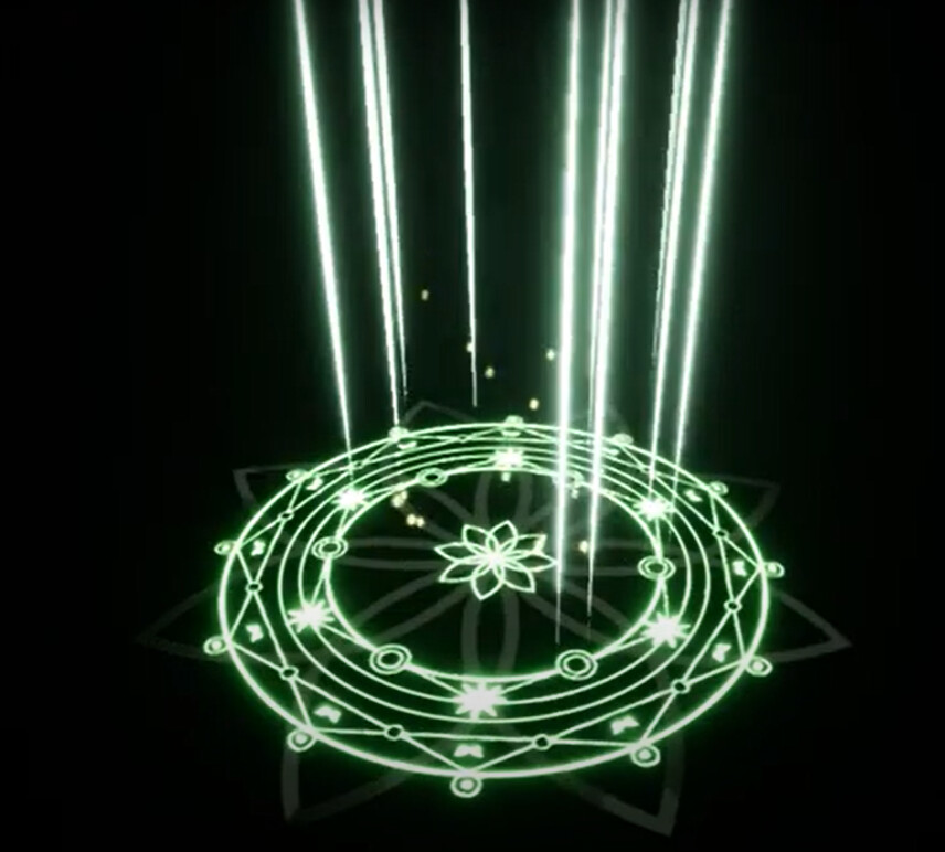 ArtStation - VFX Flower Magic Circle