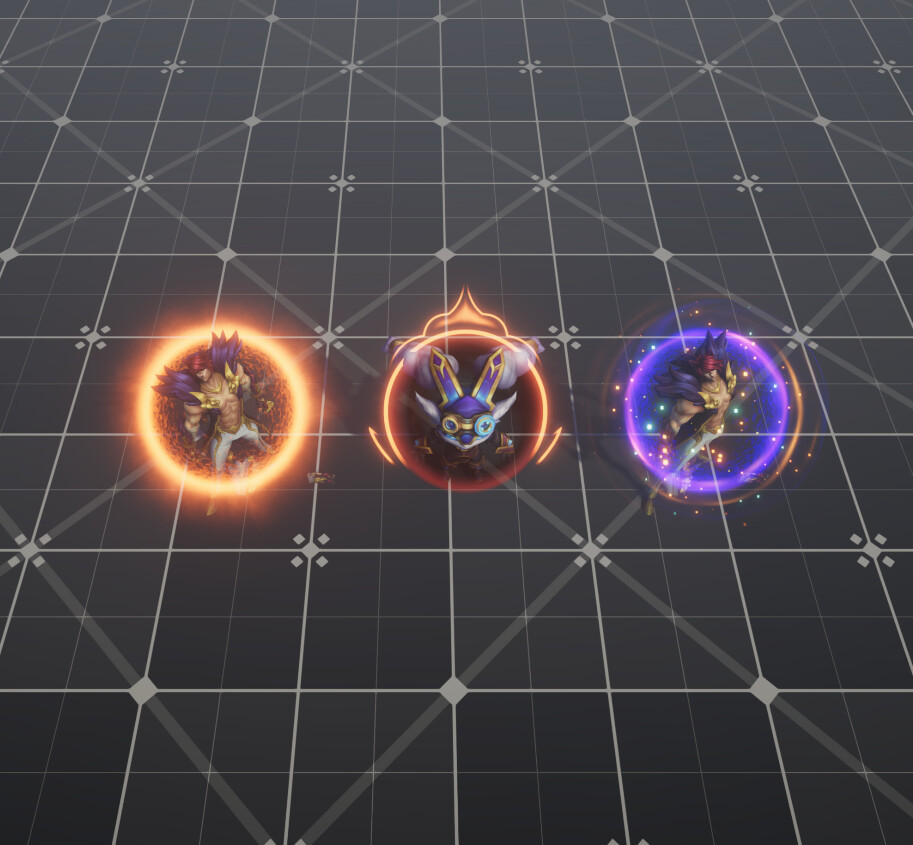 ArtStation - VFX League of legends inspired shields