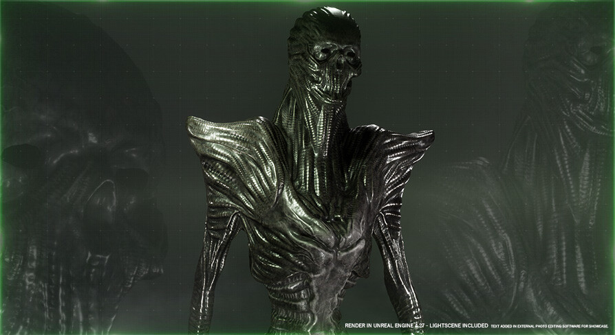 ArtStation - Alien 03 - Game Assets