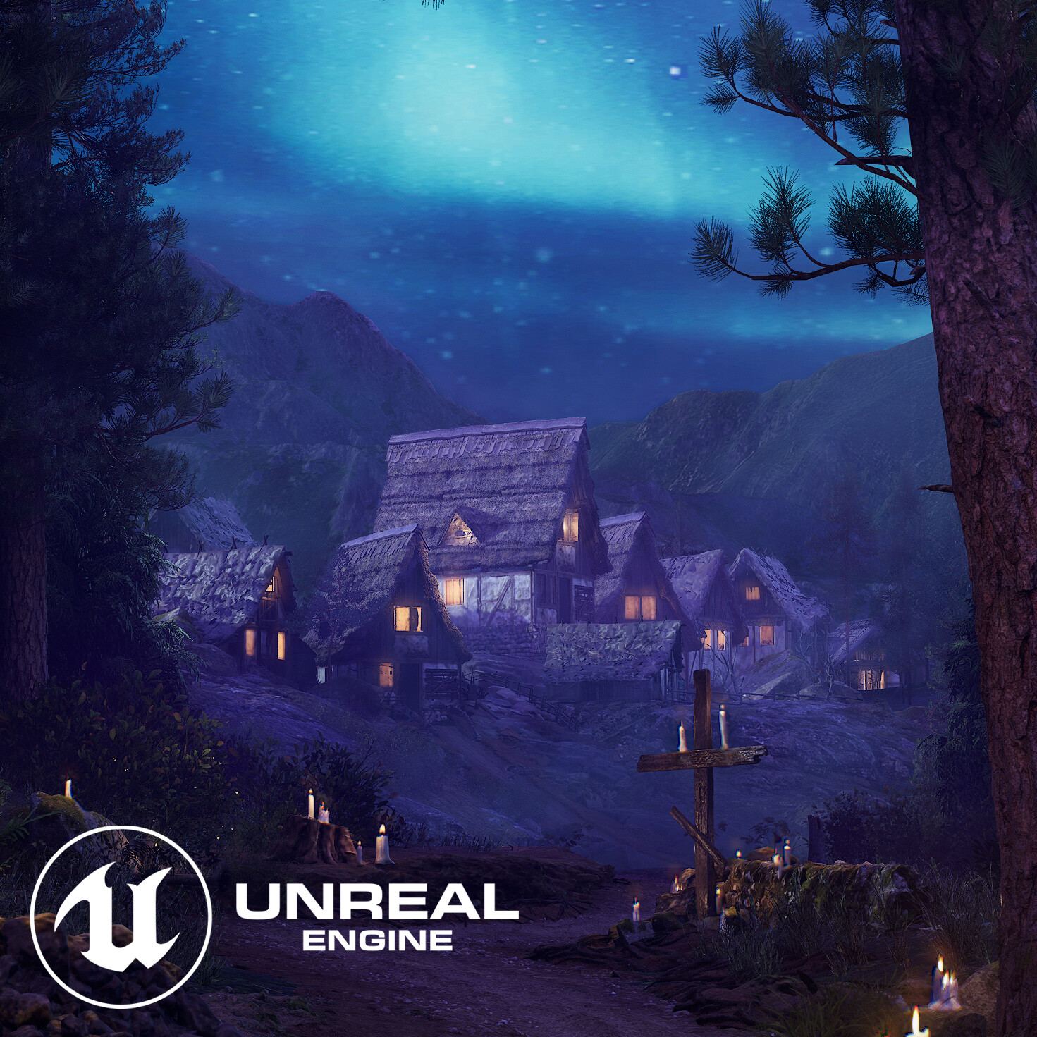 ArtStation - UE Lighting Practice