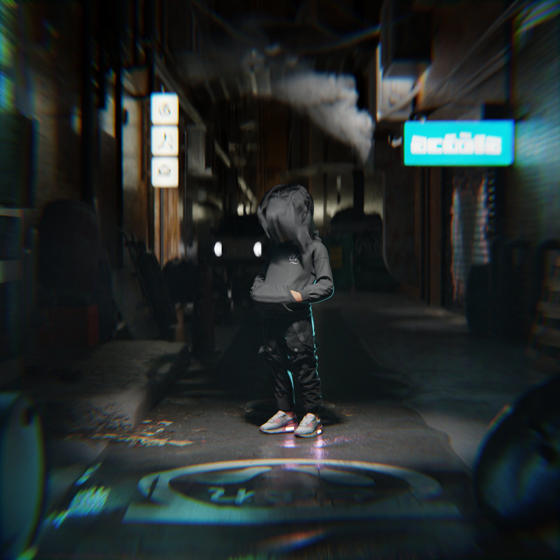 ArtStation - New York alley animation