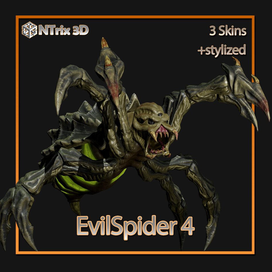 ArtStation - Evil Spider 4