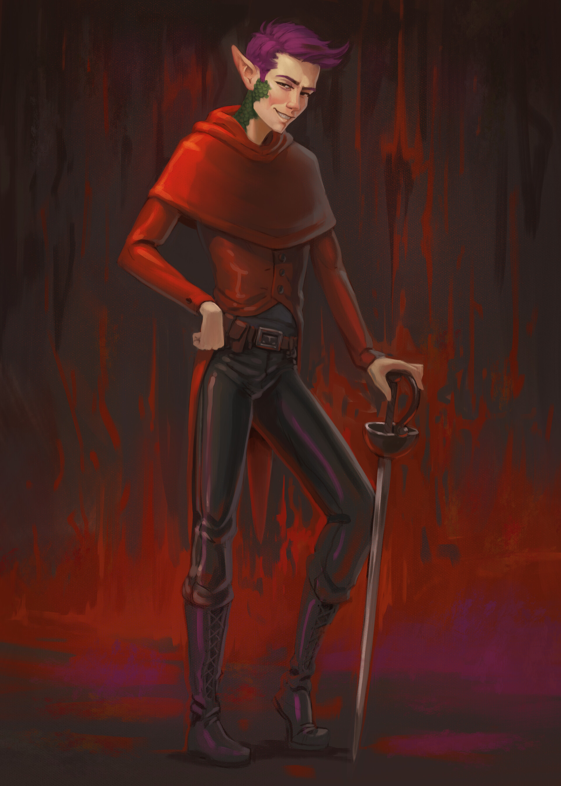 ArtStation - Elf Rogue