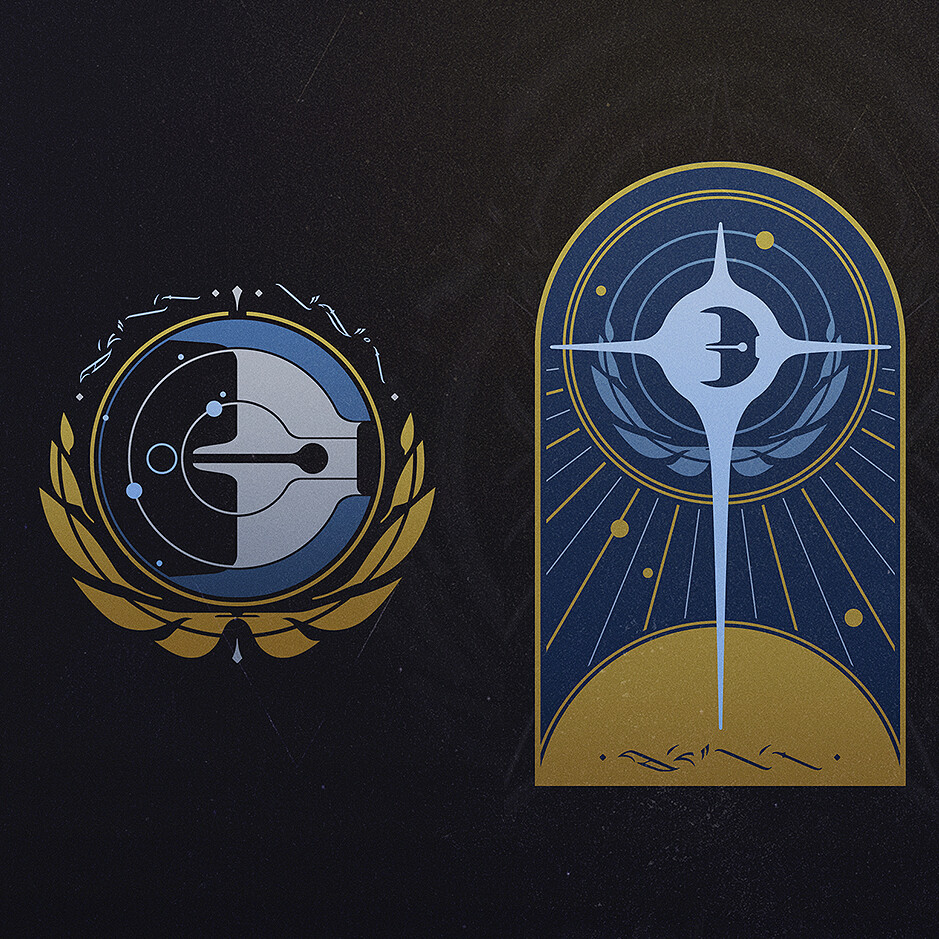 ArtStation - Warframe - Zariman Mission Logos