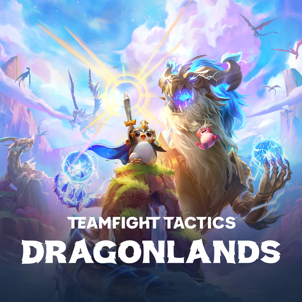 ArtStation - TFT Set 7 Dragonlands – Branding